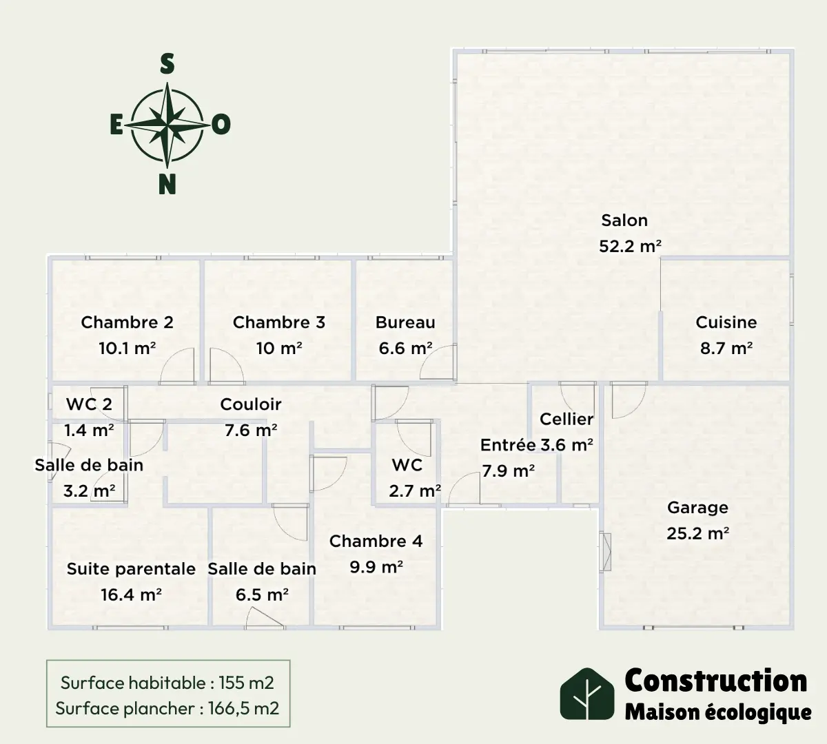 Plan de maison de 150m2 - plans détaillés et inspirations